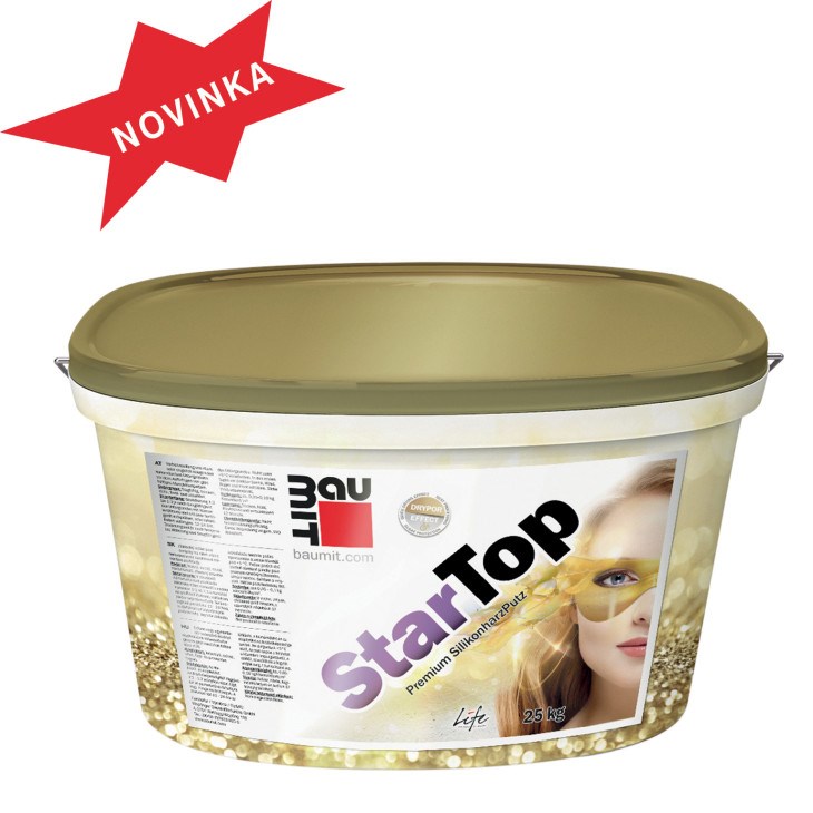 BAUMIT StarTop rýhovaná struktura 3mm, 25kg | stavebniny - stawebniny